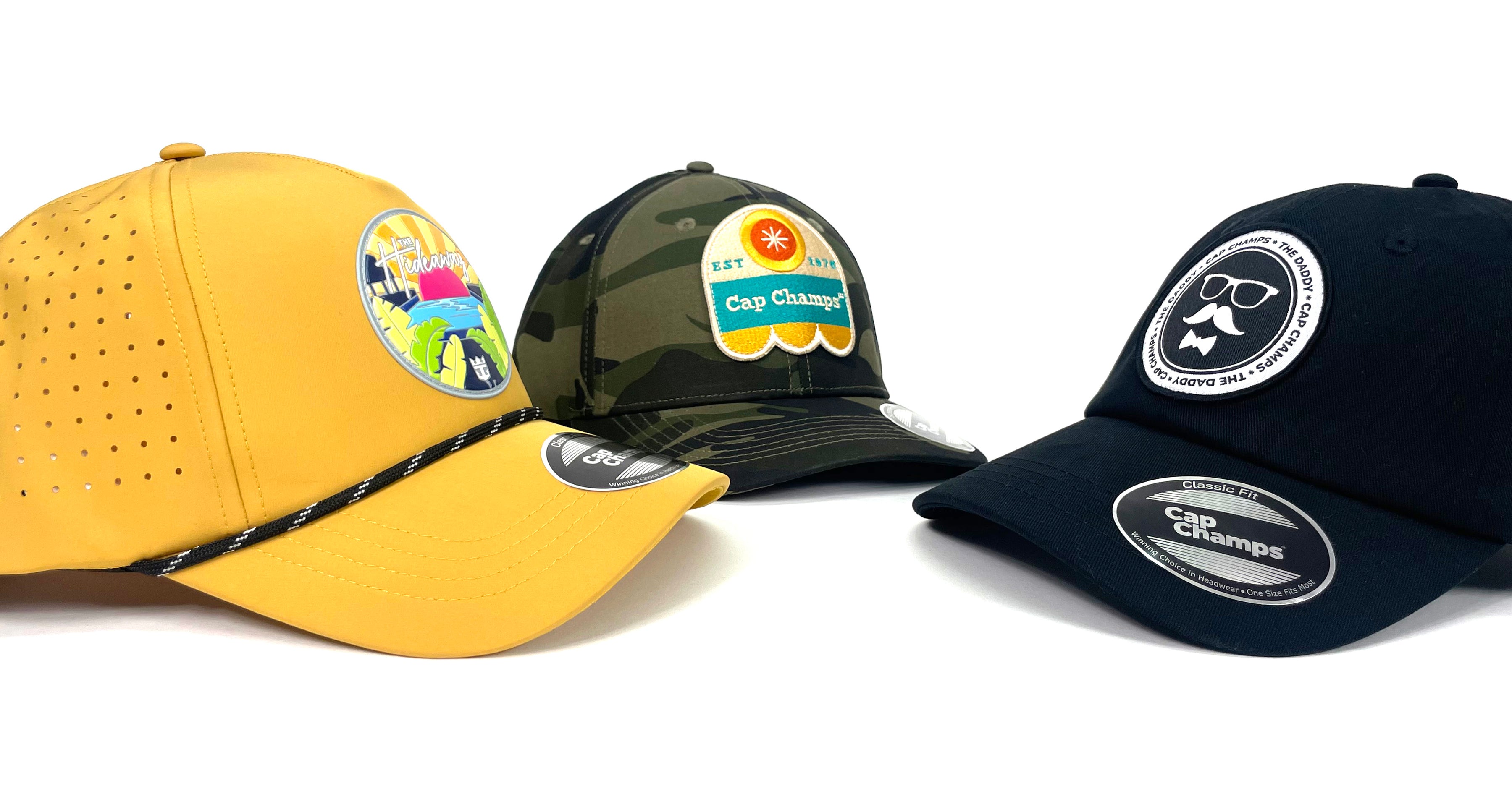 Cap Champs™. Where Style Meets Savings.